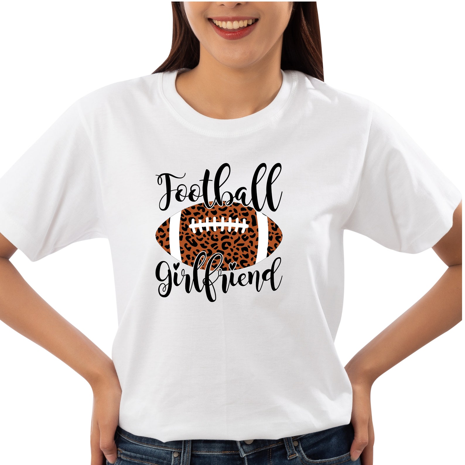 Football Girlfriend SVG, PNG, Football Svg, Football Game Day Svg ...