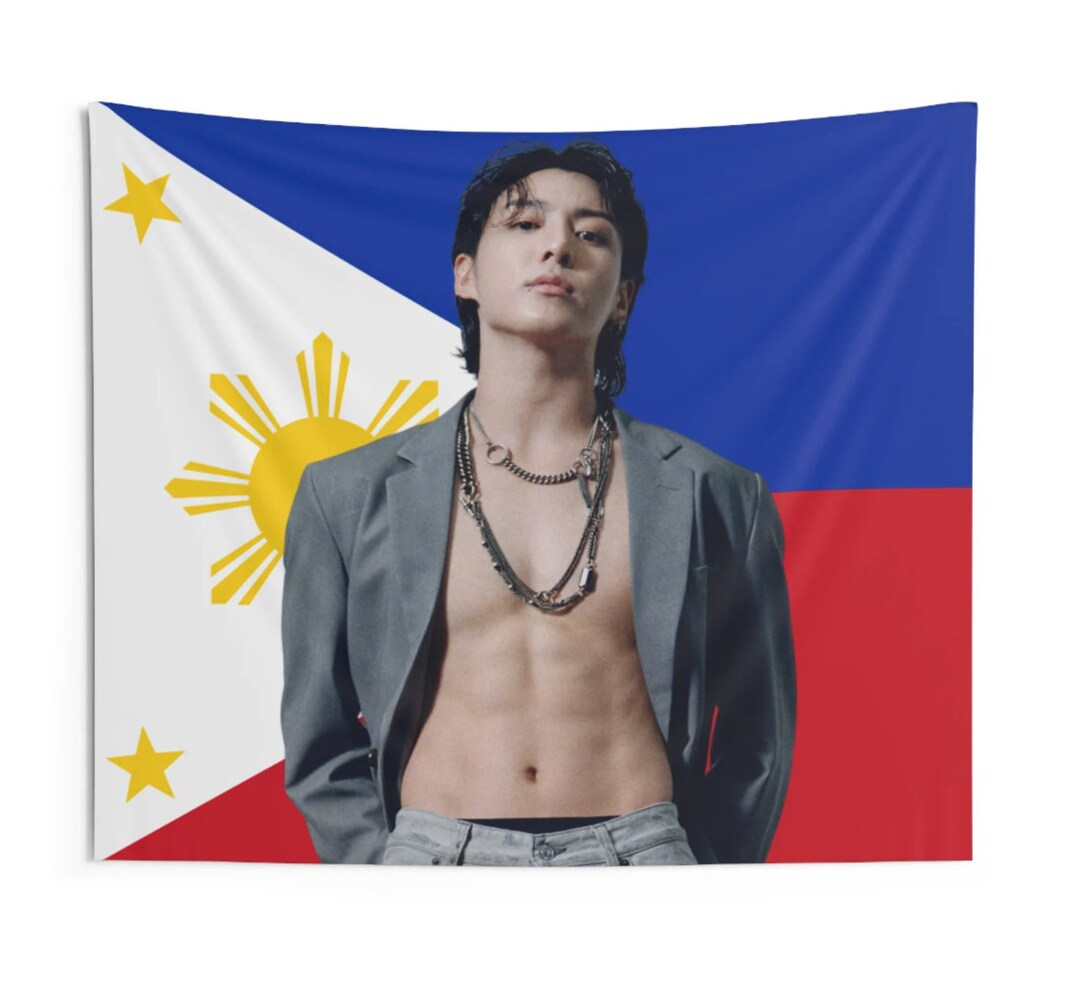 BTS Jungkook Seven Concept Photo Filipino Flag Banner, Jungkook ...