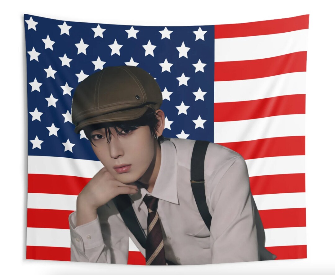 Enhypen Sunoo Dark Moon Concept Photo Flag Banner, Sunoo American ...