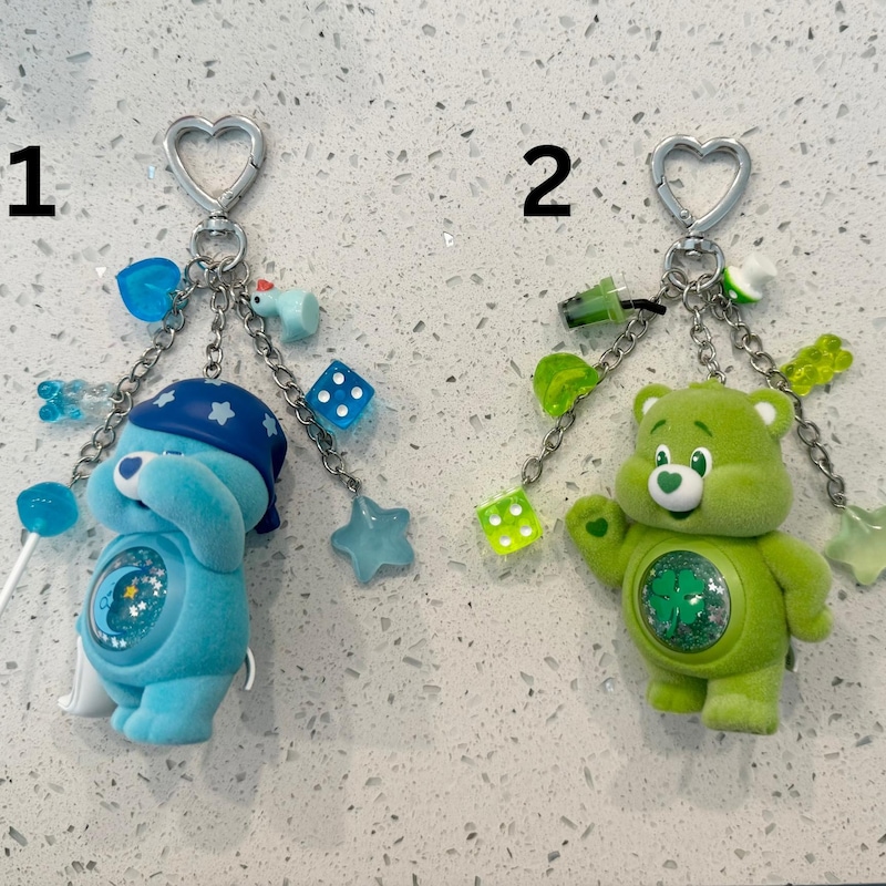 Bear Keychain - Etsy