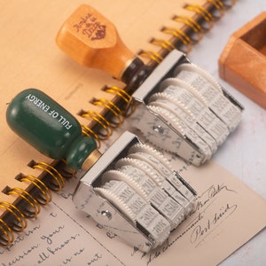 Roller Date Stamp, Adjustable Date Stamp, Stamp for Daily Work, Date ...