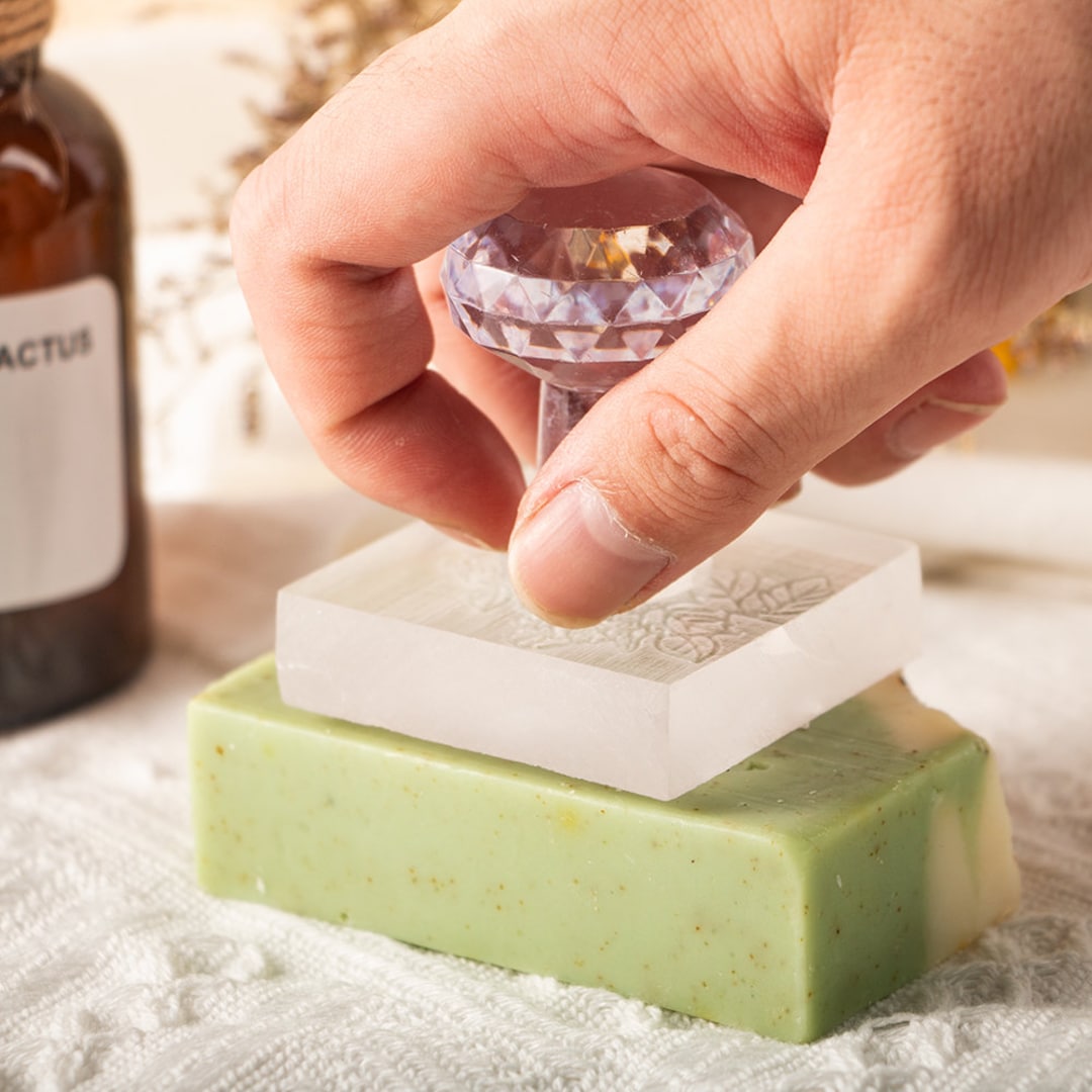 Personalized Soap Stamp, Soap Signature, Acrylic Stamp for Soap, Custom ...