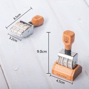Adjustable Date Stamp, Stamp for Daily Work, Date Stamp, Roller Date ...