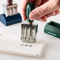 Rotary BRASS Date Stamp Small / Medium / Large - Etsy