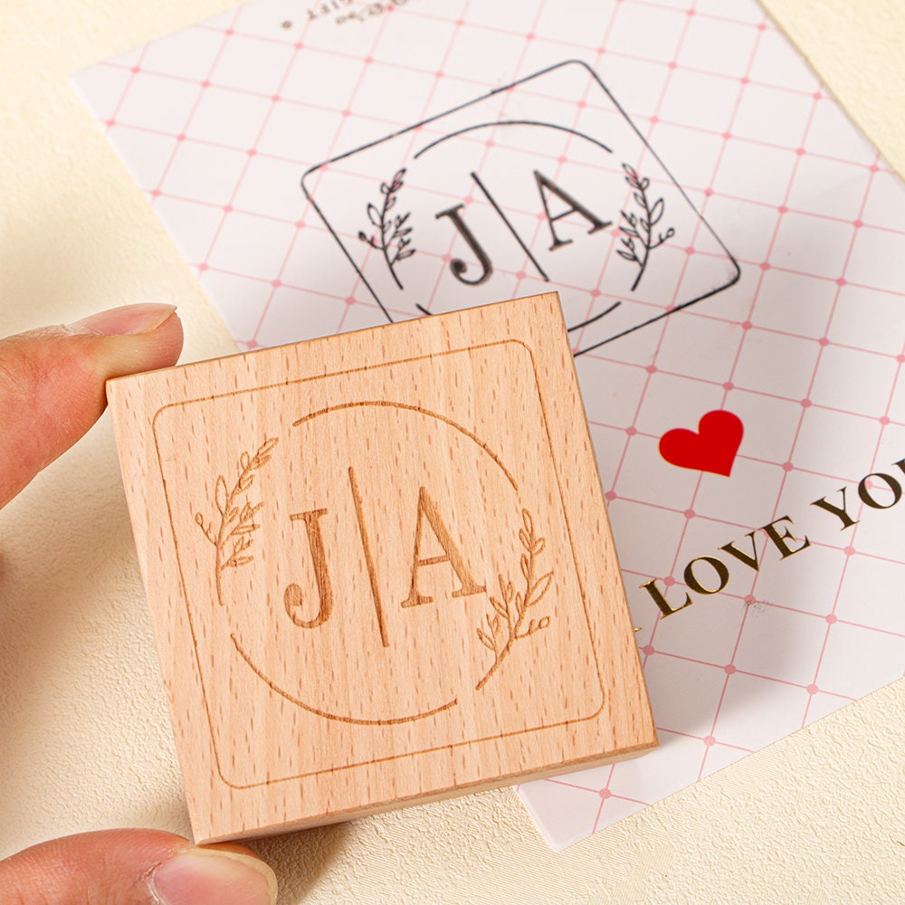 Custom Logo Rubber Stamp Custom Packaging Stamp for Ink - Etsy UK