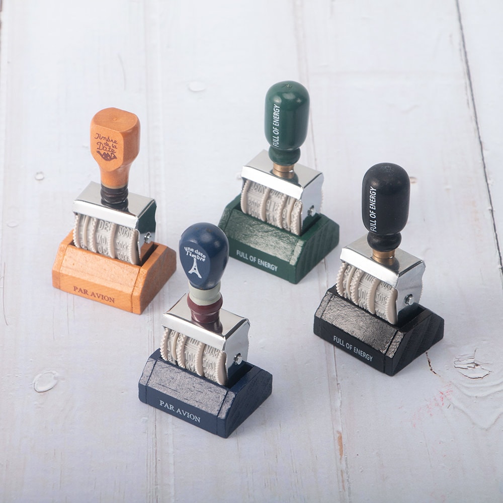 Adjustable Date Stamp, Stamp for Daily Work, Date Stamp, Roller Date ...