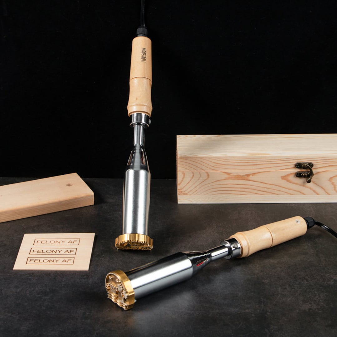 Custom Wood Branding Iron, Custom Wood Stamp, Custom Stamp for Wood ...
