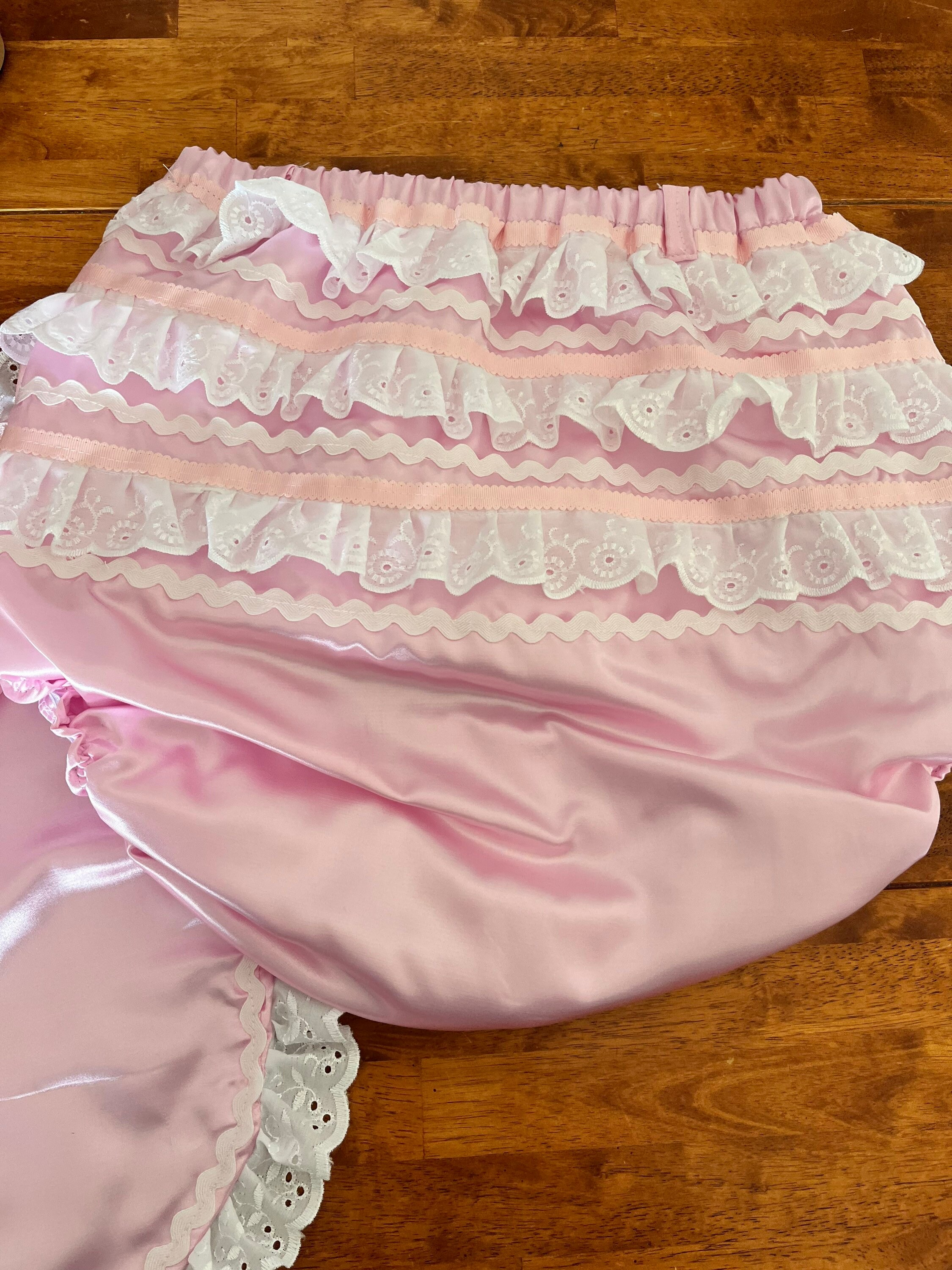 Handmade Pretty ABDL Starter 3-teiliges Set Pink und Weiß - Etsy Schweiz