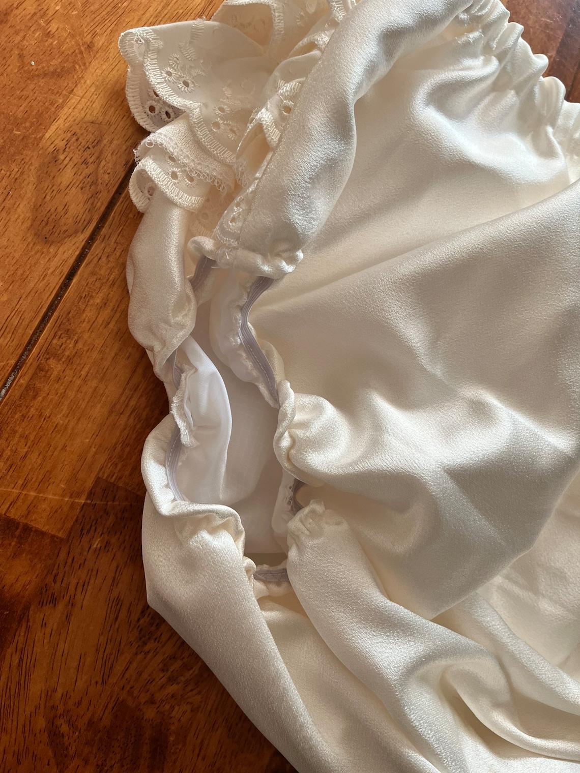 Handmade Pretty ABDL Waterproof Diaper Cover Frilly Satin and - Etsy