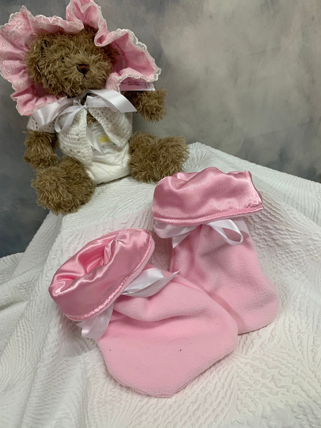 Super Cute ABDL Snuggly Fleece Mittens With Satin Lining Available in 7 ...