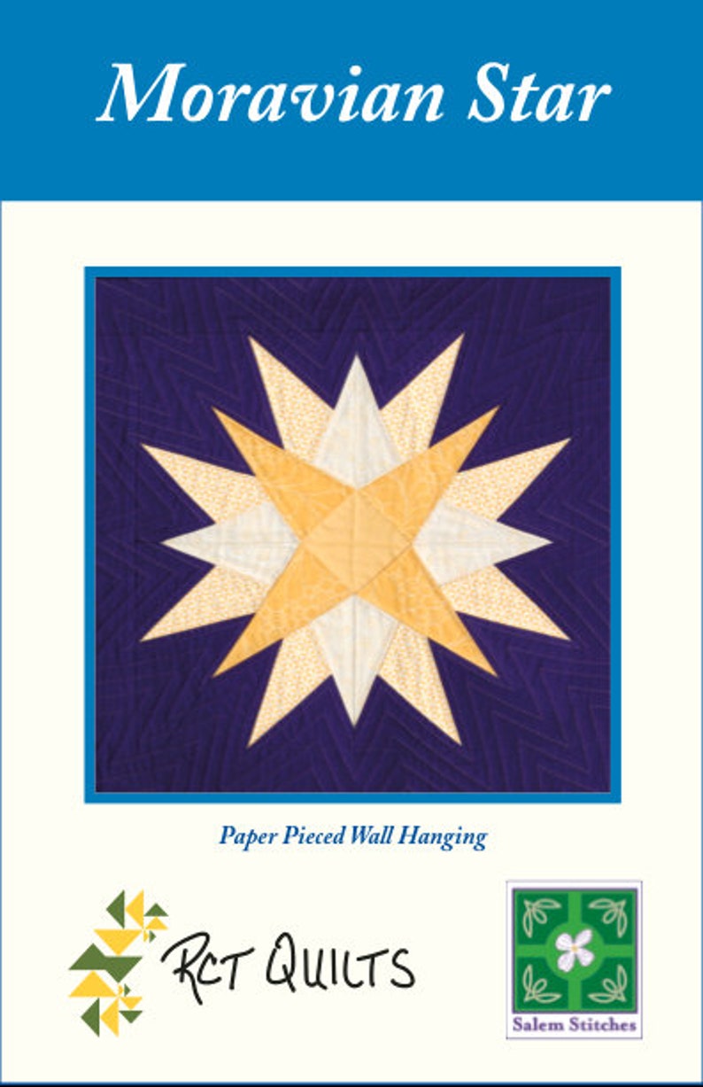 PDF Moravian Star Quilt - Etsy