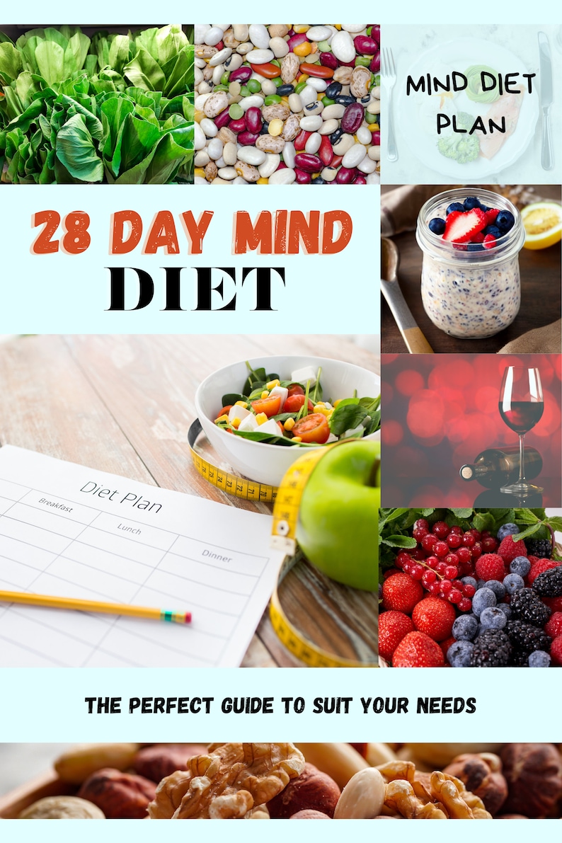 28 DAY MIND Diet PLAN - Etsy