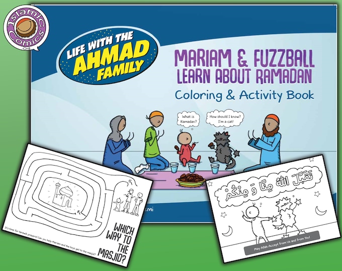 Mariam and Jamal Go to the Zoo – Coloring and Activity Book - Etsy Canada