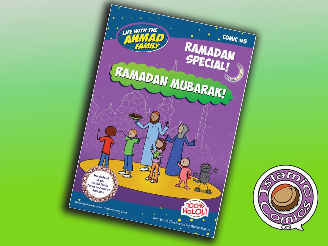Ramadan Special - Life With the Ahmad Family Comic Ebook #5 - Etsy