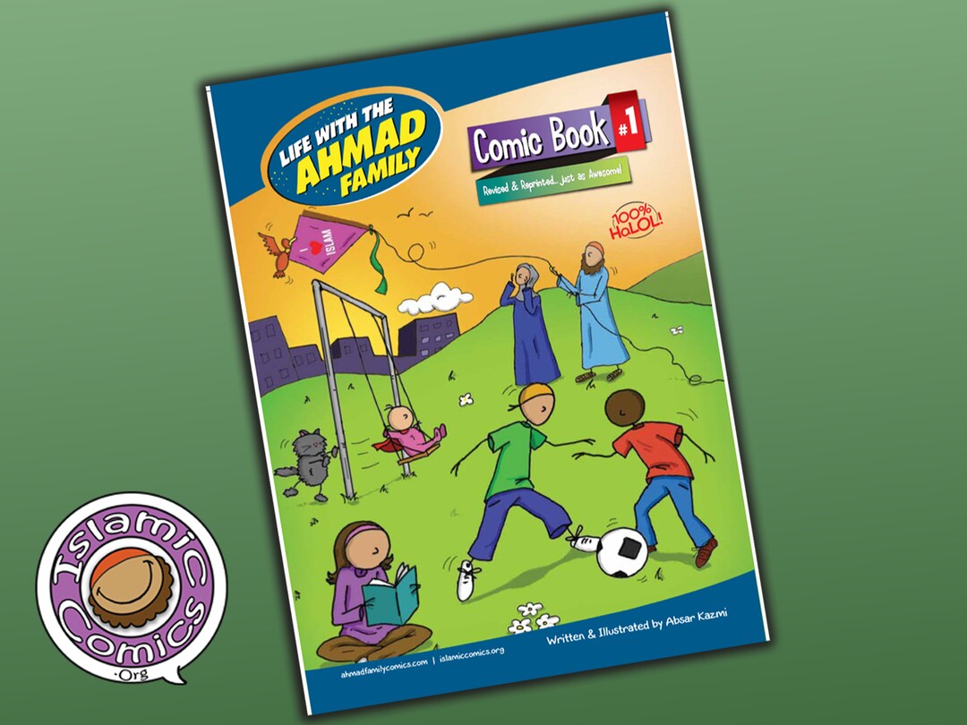 Life With the Ahmad Family - Comic Ebook #1 - Etsy