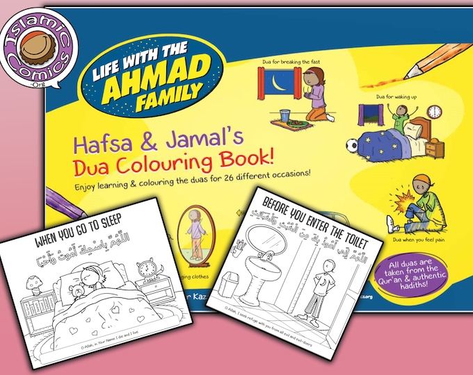 Mariam and Jamal Go to the Zoo – Coloring and Activity Book - Etsy Canada