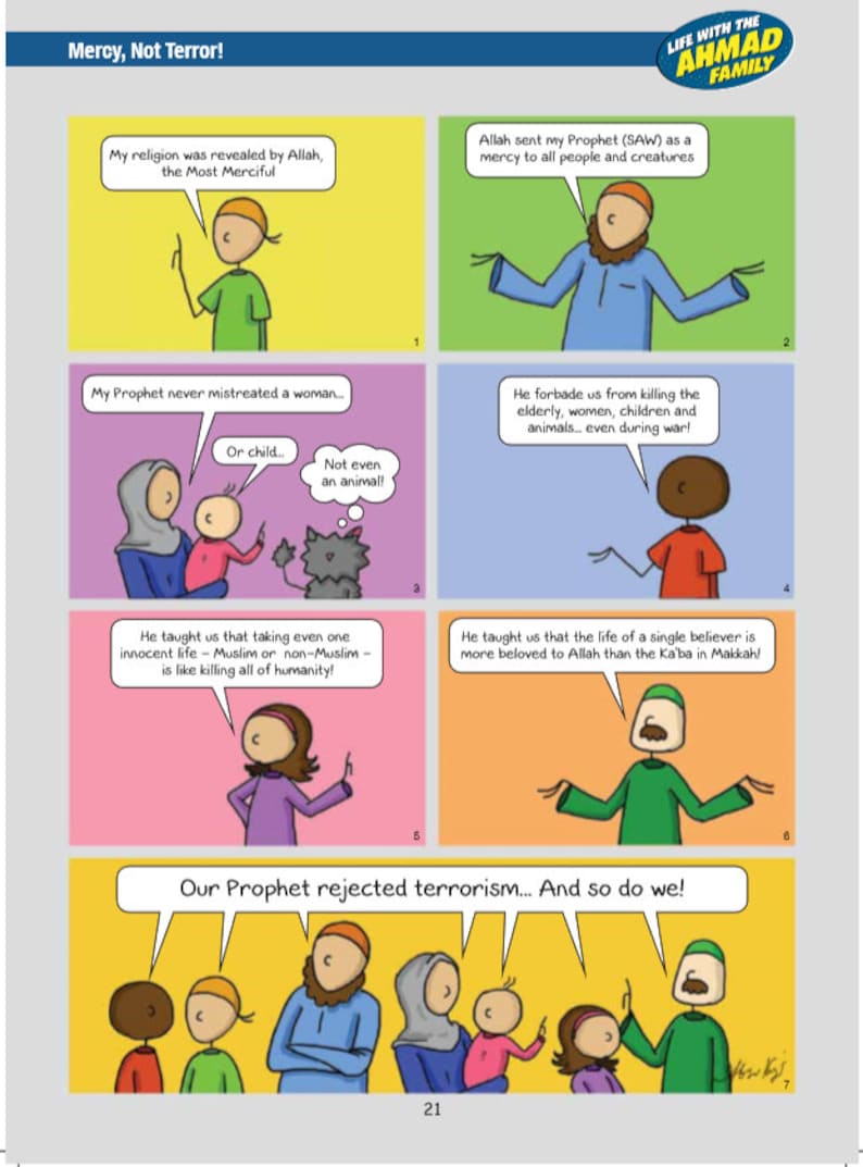 Hajj & Eid Ul Adha Special - Life With the Ahmad Family Comic Book #3 ...