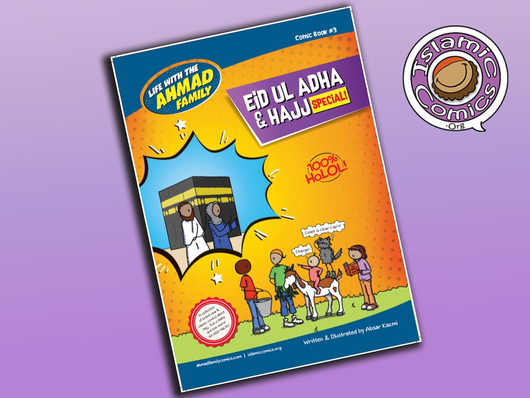 Hajj & Eid Ul Adha Special - Life With the Ahmad Family Comic Book #3 ...