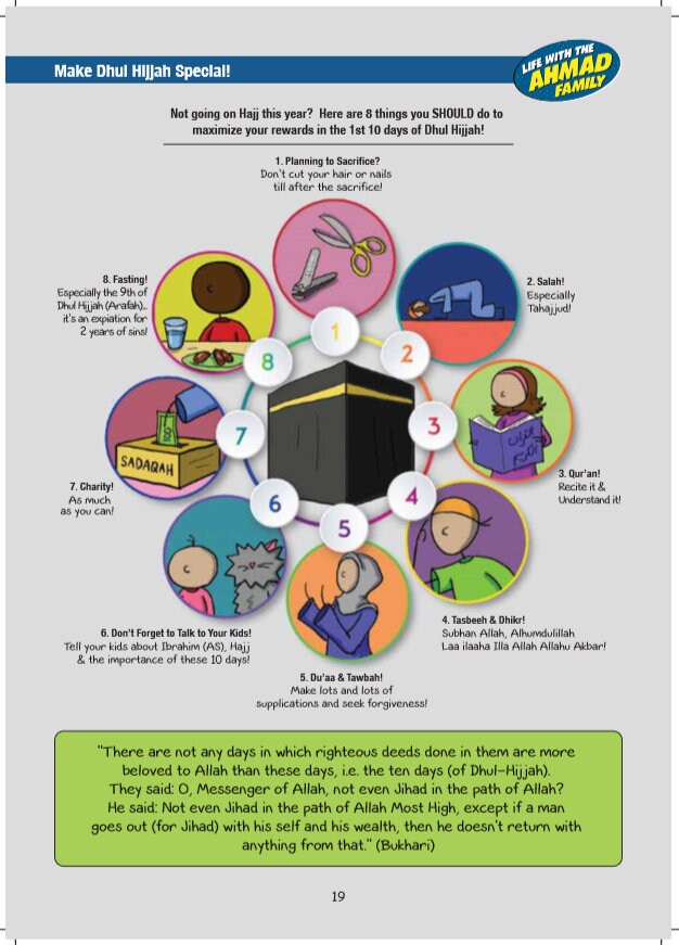 Hajj & Eid Ul Adha Special - Life With the Ahmad Family Comic Book #3 ...