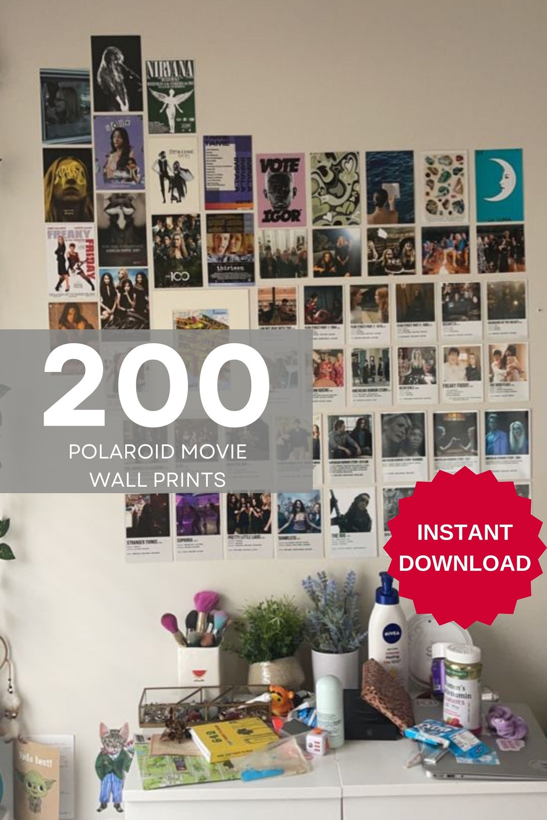 Movie Posters, Digital Downloadable Prints, Ready to Print Minimalist ...