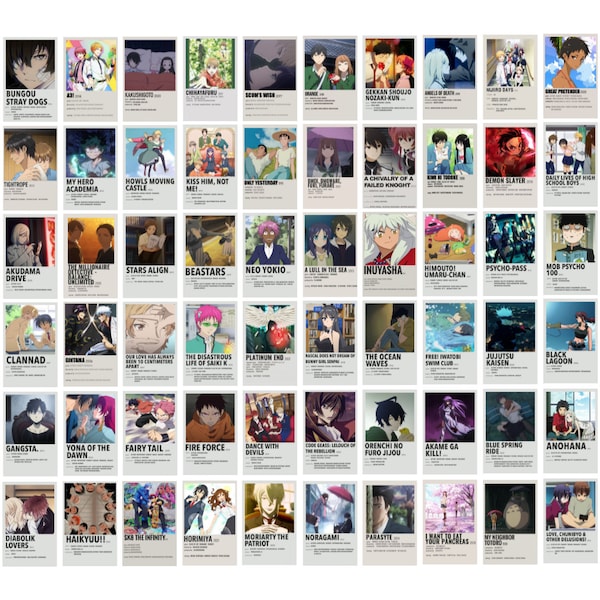 Anime Wall Decor - Etsy