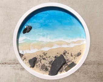 Resin Beach Art - Etsy