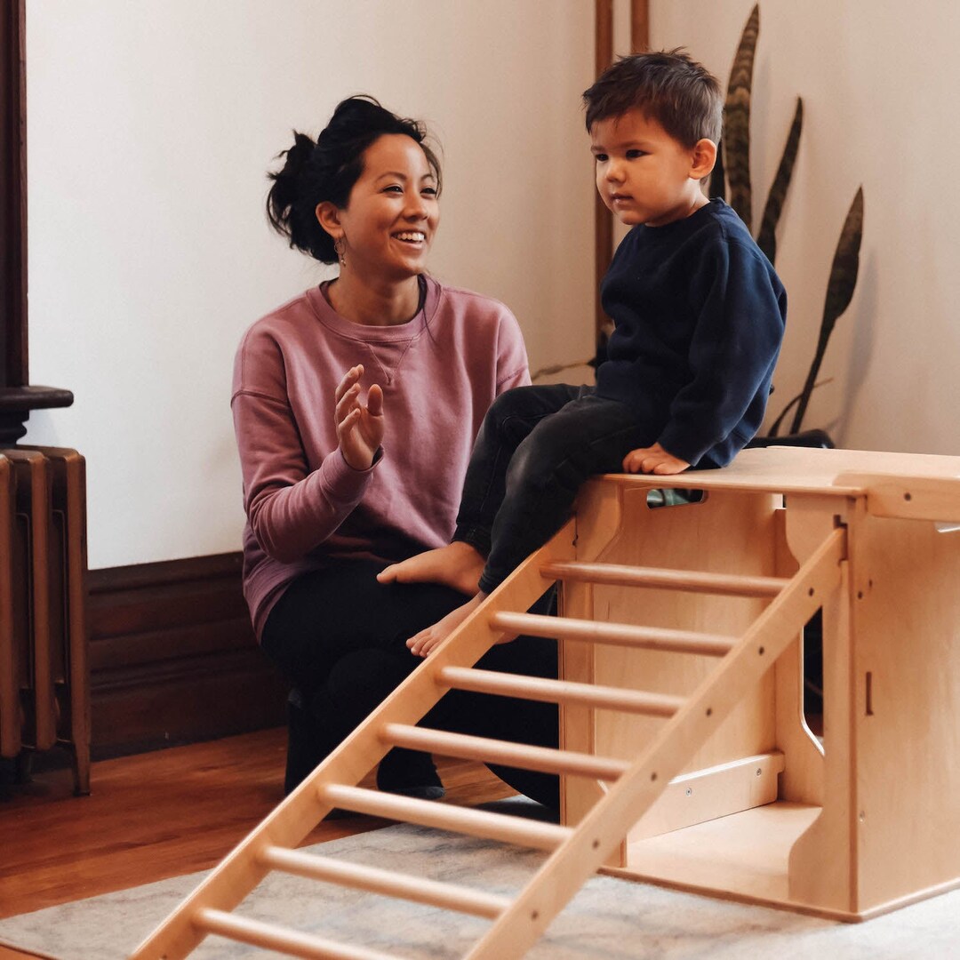 Playbox Pikler Box Pikler Climber, Montessori Climber, Climbing Box ...