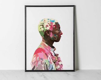 Pharrell Art - Etsy