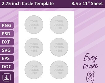 2 Inch Circle | Etsy