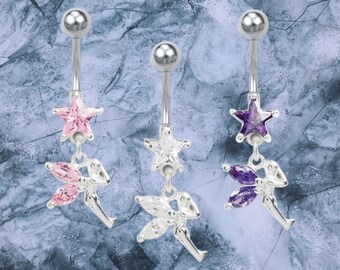 Tinkerbell Belly Ring - Etsy