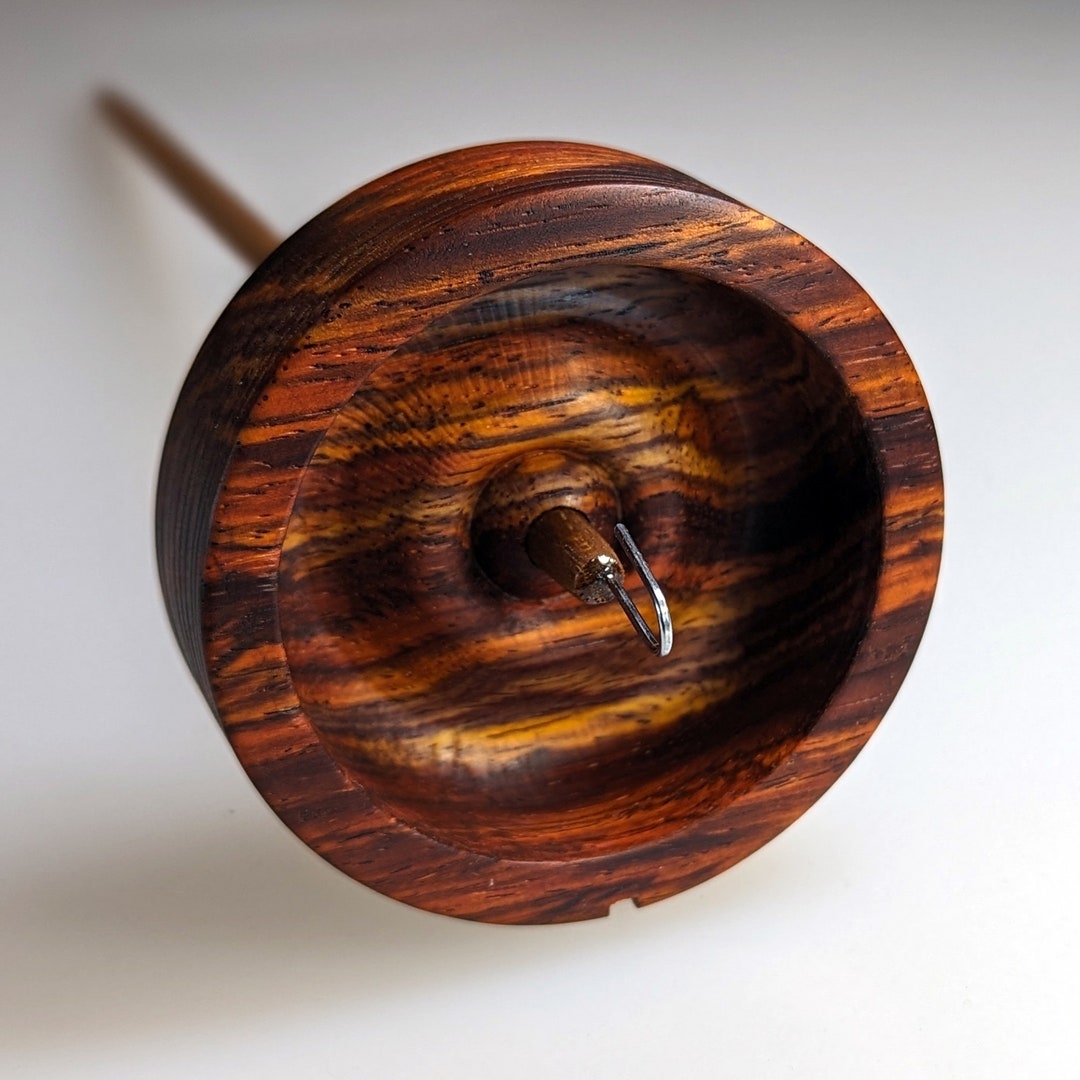 Cocobolo 1.6 Oz. blaze Vermont Spindles Long Stem Top Whorl Drop ...