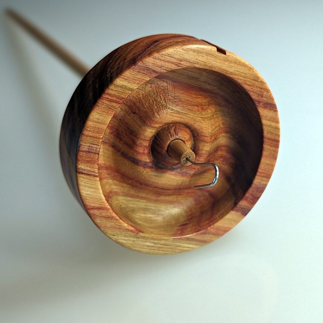 Tulipwood 1.73 Oz. blaze Vermont Spindles Long Stem Top Whorl Drop ...