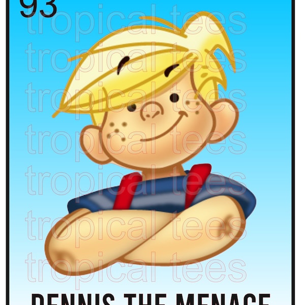 Dennis the Menace Svg - Etsy