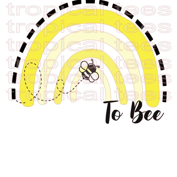 Rainbow Bee Png - Etsy