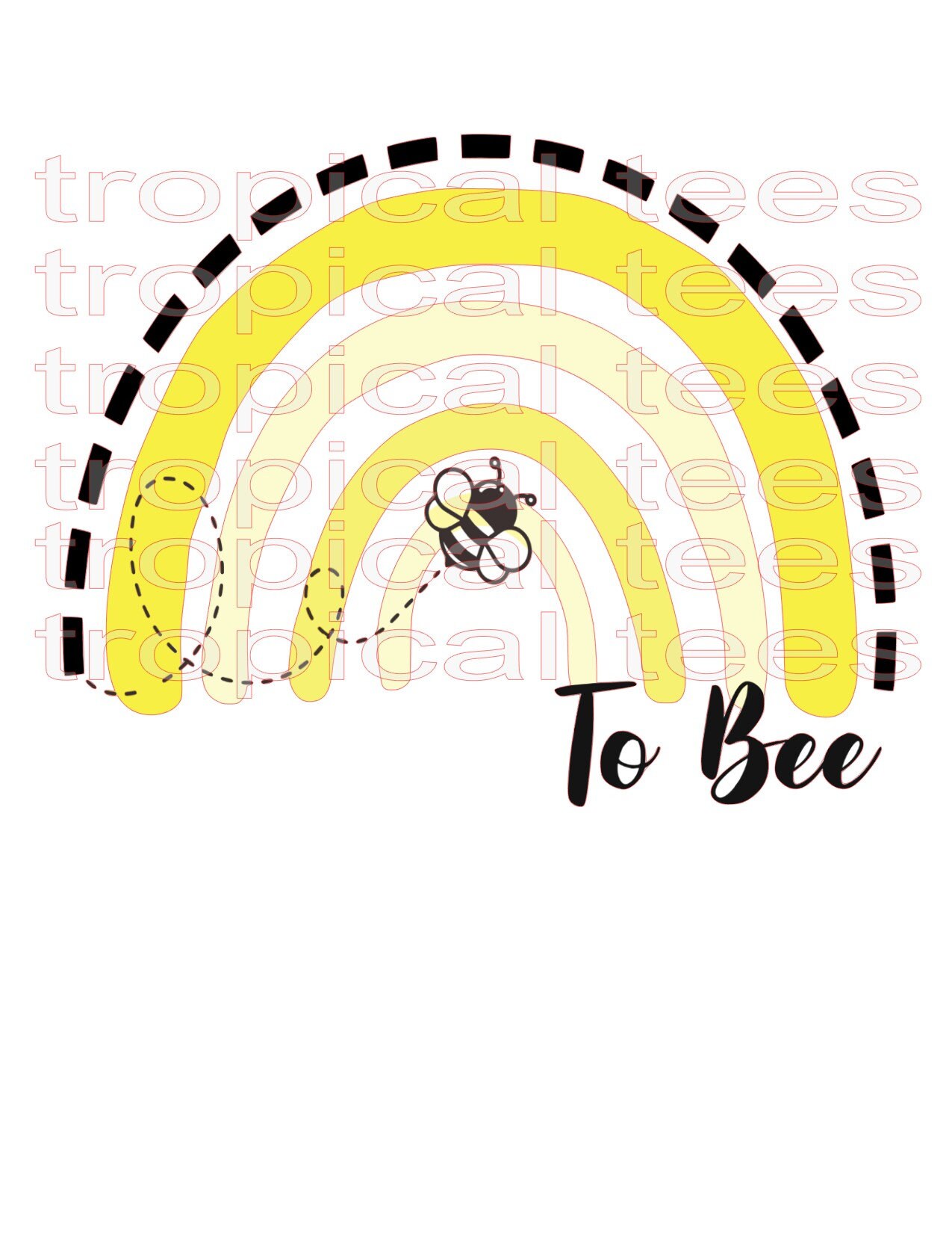 Rainbow Bee PNG Digital Download Sublimation File - Etsy