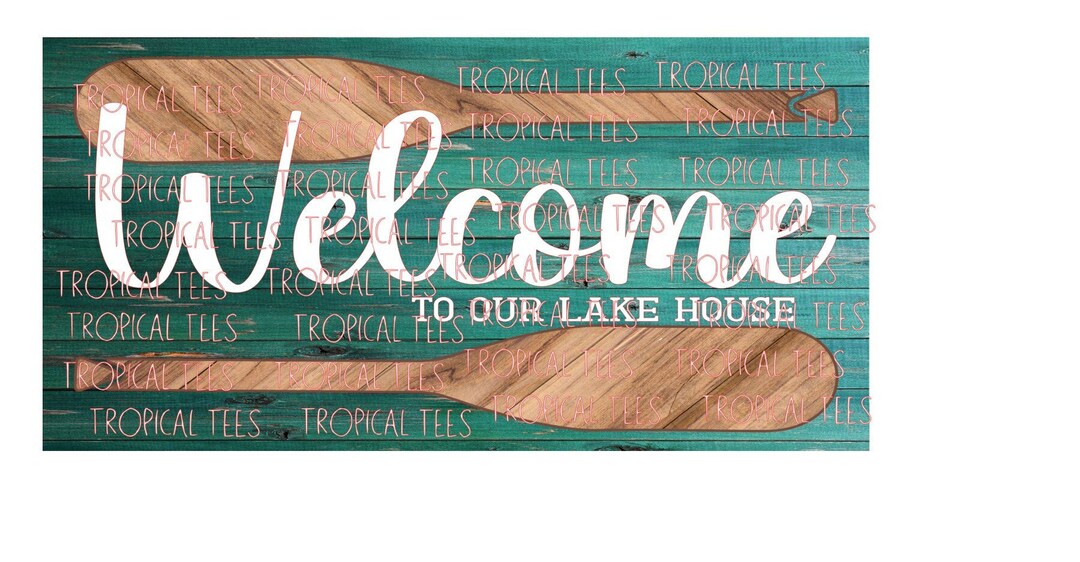 Welcome to Our Lake House Welcome Mat Design Png Digital Download - Etsy