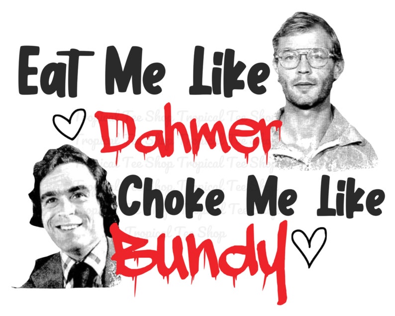 Bundy & Dahmer Halloween PNG Sublimation Design - Etsy