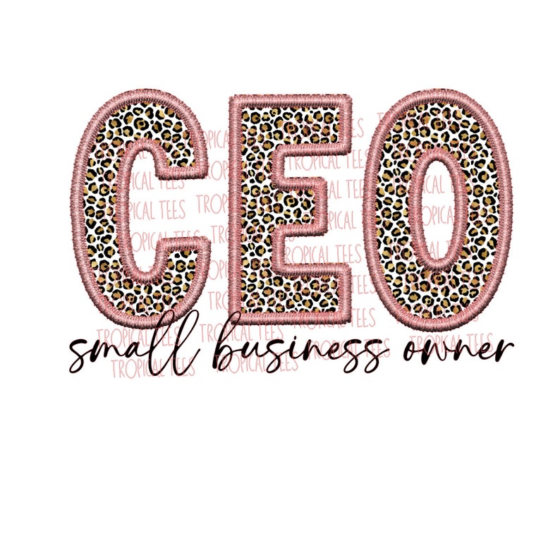 CEO Small Business Owner PNG SVG - Etsy