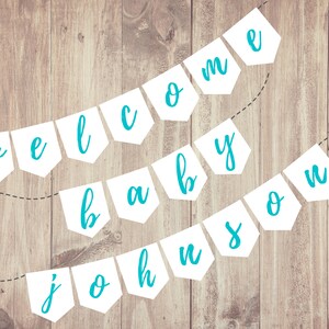 Editable Bunting Banner Printable (8.5" X 11") | Instant Download ...