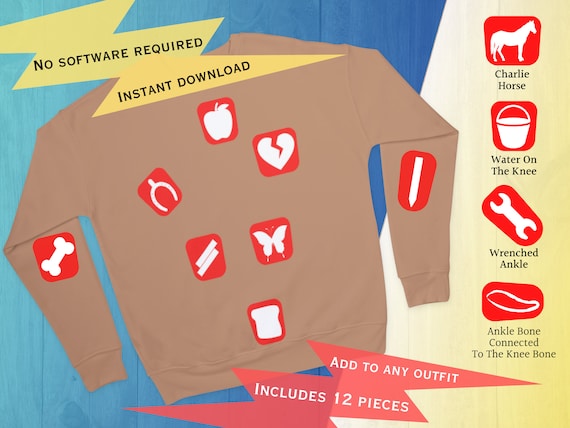 Operation Game Board Pieces