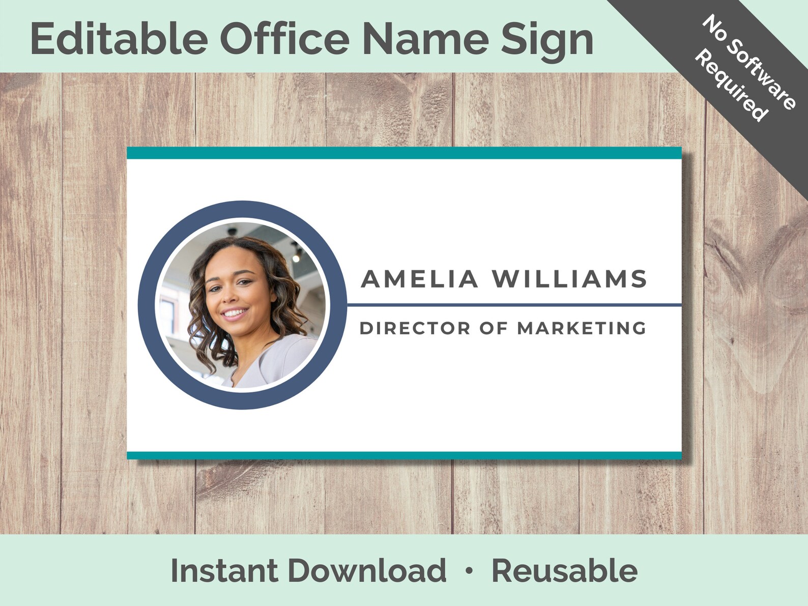 Editable Office Name Printable Sign Instant Download - Etsy