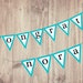 Editable Triangle Bunting Banner Printable (8.5" X 11") | Instant ...