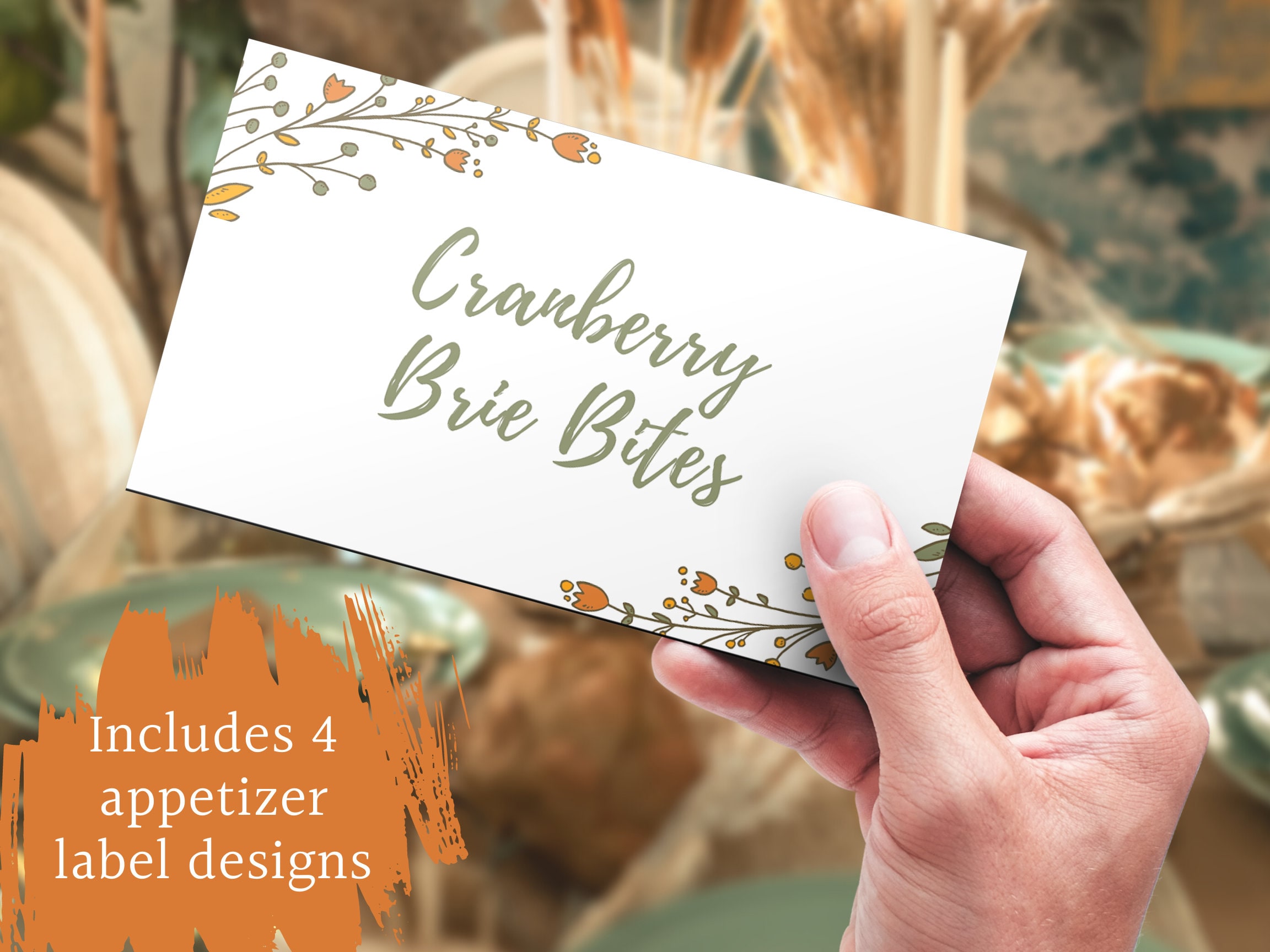 Editable Thanksgiving Dinner Printables Bundle Instant - Etsy