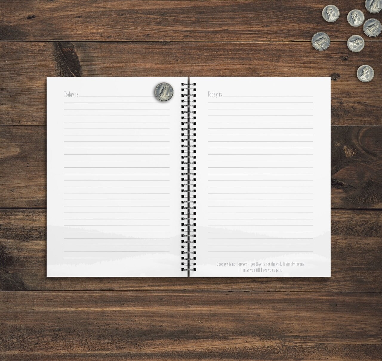 Finding Dimes Journal Your Dime Stories , Keep Safe - Etsy Canada