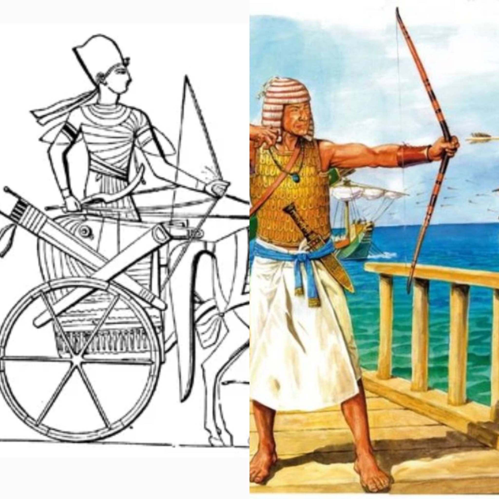 Ancient Bow And Arrow