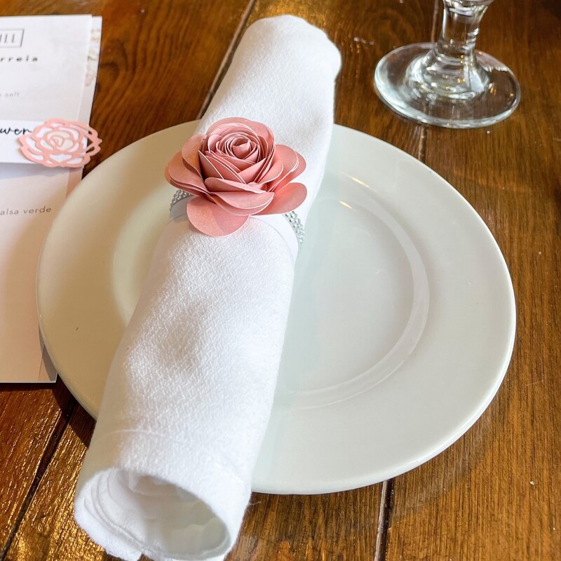 Paper Napkin Rings - Etsy