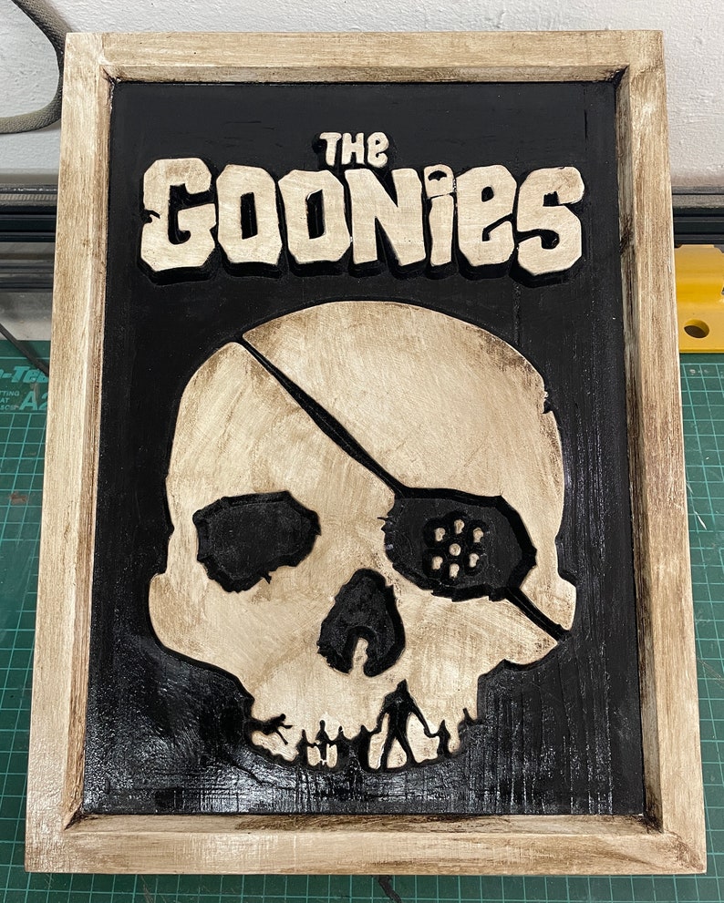 THE GOONIES Retro Poster - Etsy
