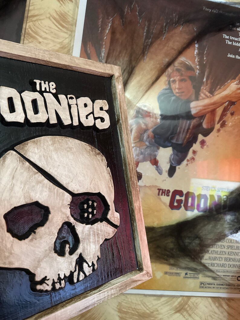 THE GOONIES Retro Poster - Etsy