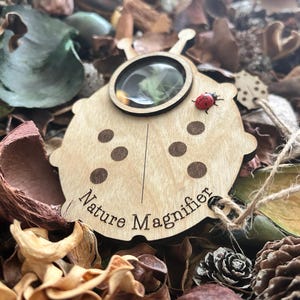 Ladybird Magnifier, Ladybug Magnifying Glass With Lanyard - Etsy