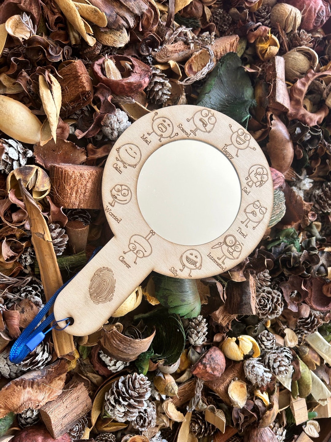 Emotion Mirror for Social Emotional Learning - Therapist Gift - Quiet ...